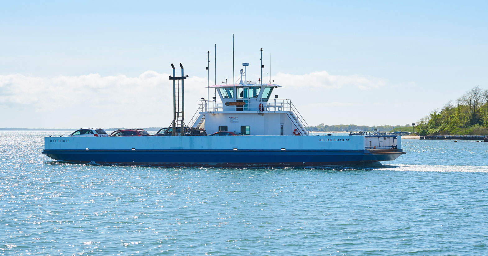 Amelia Clark on the Shelter Island Ferry and More - Seven On Shelter